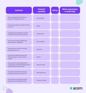 What is a Leadership Capability Framework? | Acorn